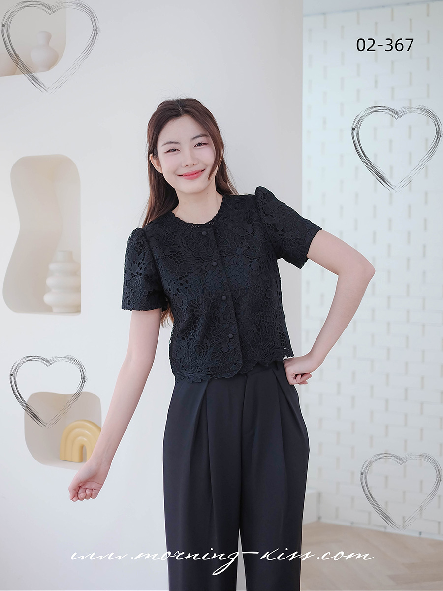 02-367 Melanie Lace Blouse - 7 ไซส์