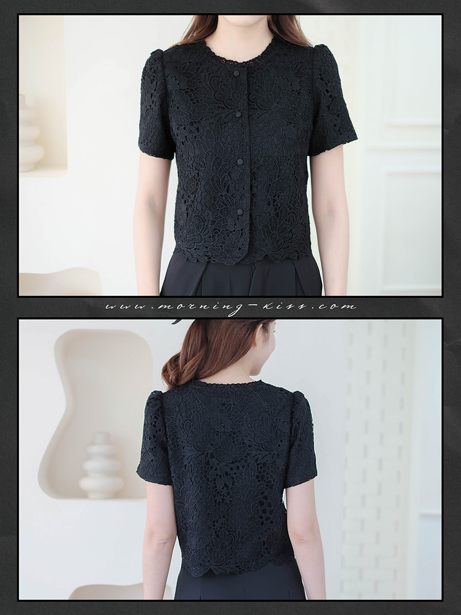02-367 Melanie Lace Blouse - 7 ไซส์